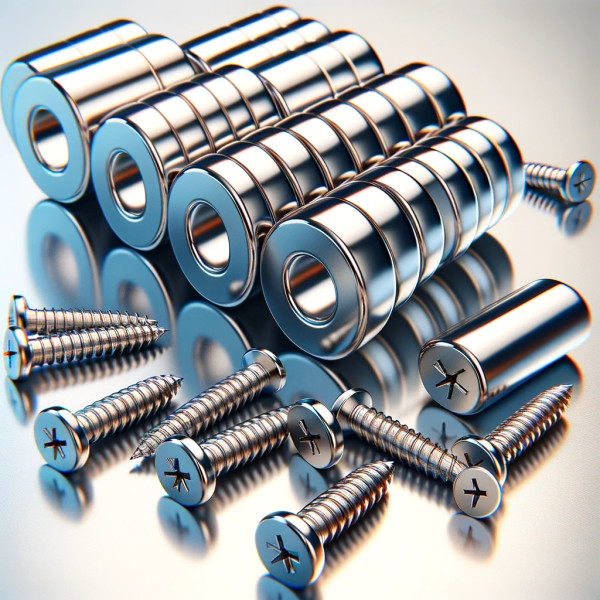 Csavarozható mágnes